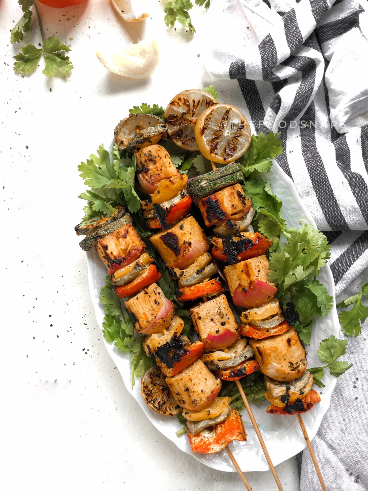 Grilled Kohila (Lasia) Kebab - TheFoodSnaps